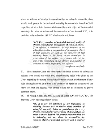 Mohd. ayyub order | PDF