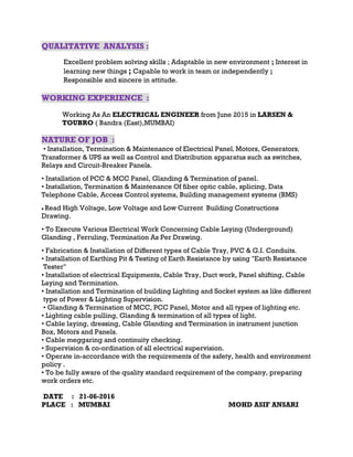 Mohd asif ansari | PDF