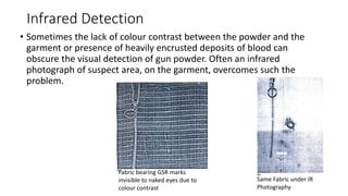 Gun Shot Residue Analysis | PPTX