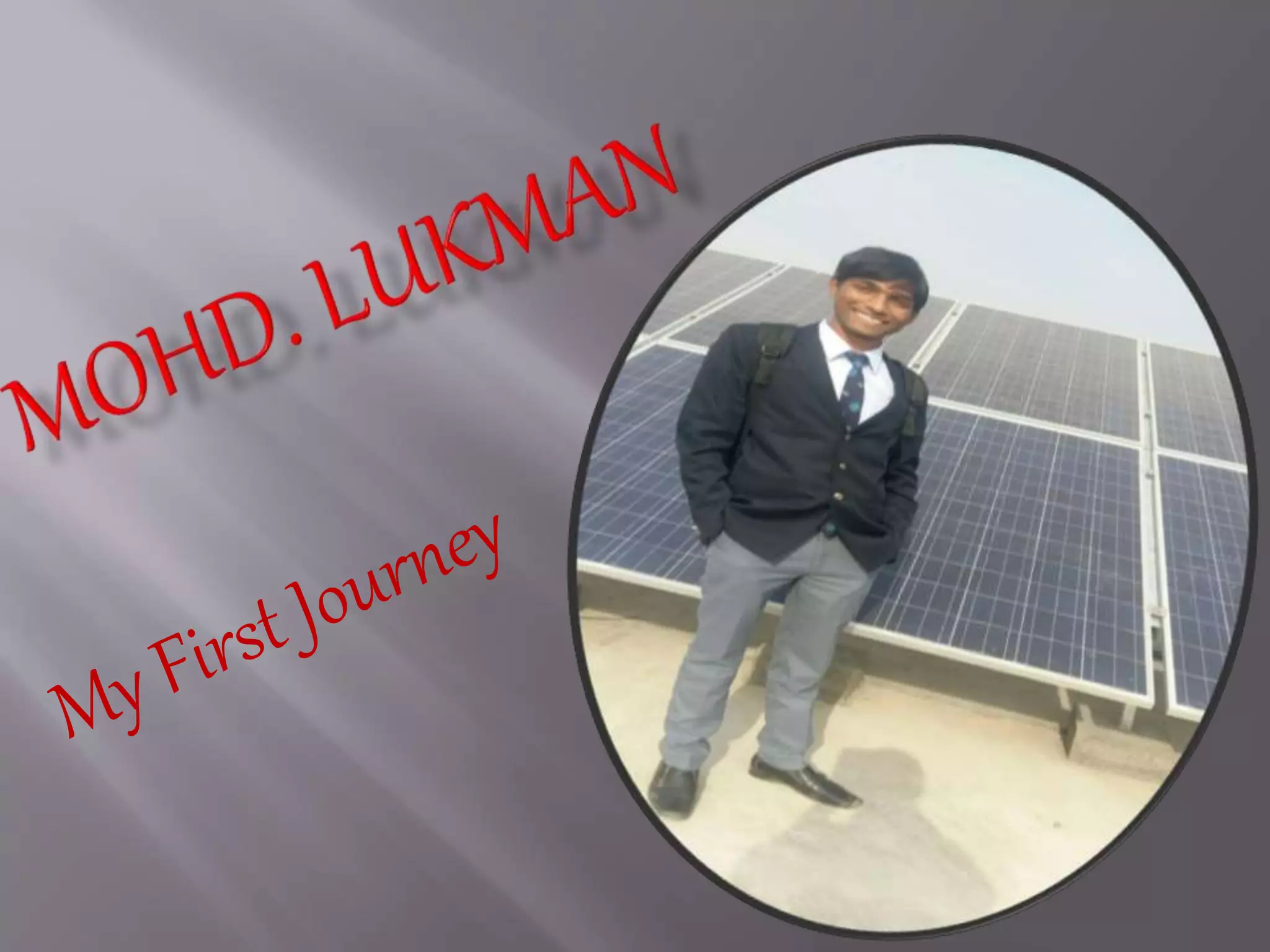 Mohd lukman autobiograohy | PPTX