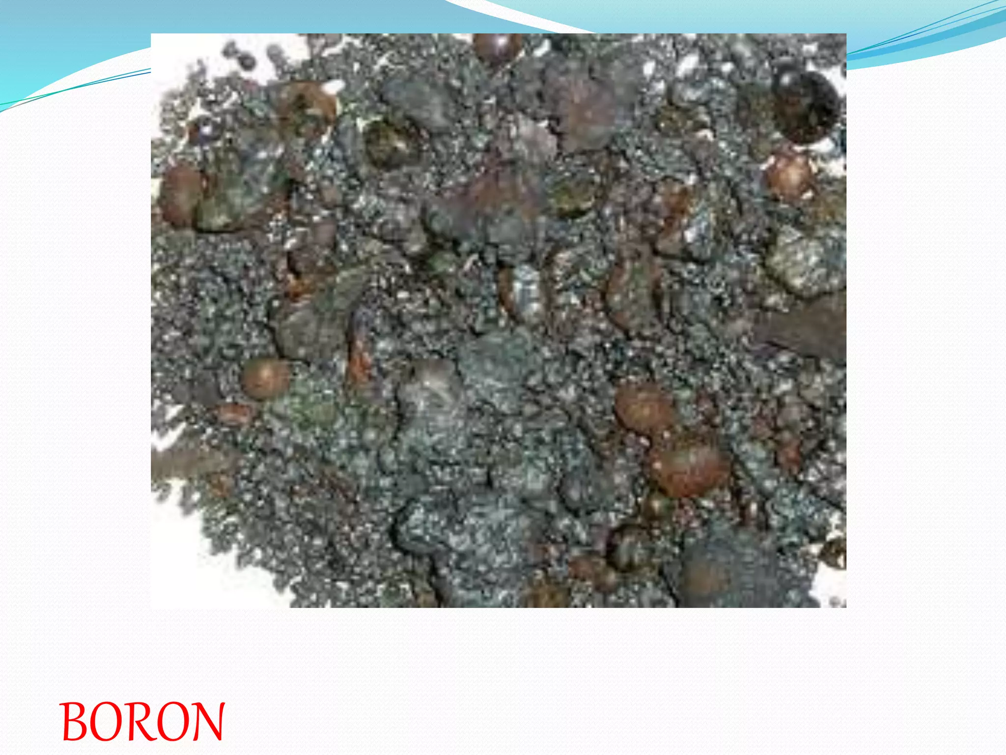 BORON CHEMISTRY AND APPLICATION IN CANCER TREATMENT | PPTX