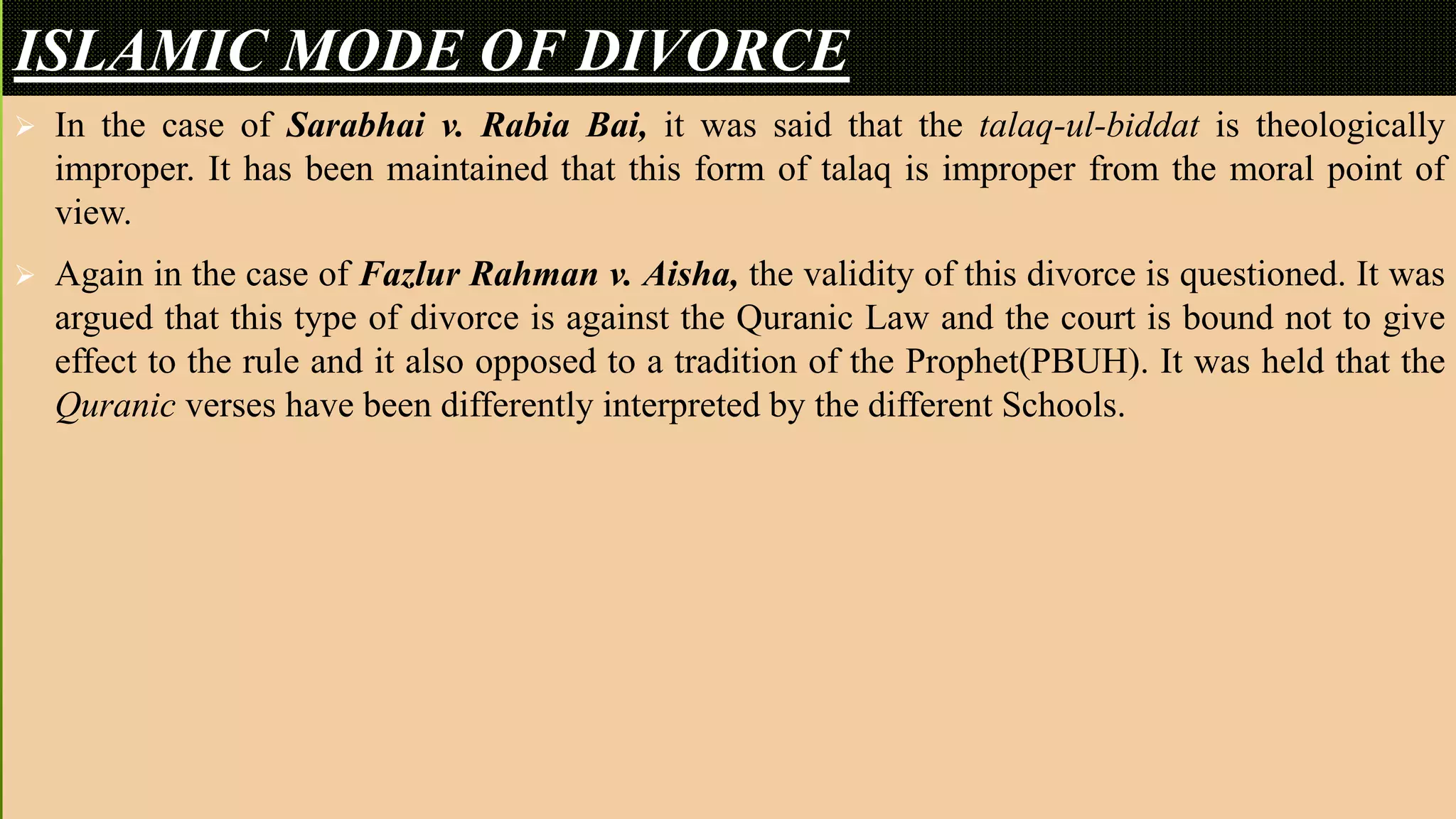 Mohd Nazim, triple Talaq, muslim Law | PPTX | Divorce | Family and Relationships