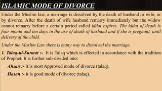 Mohd Nazim, triple Talaq, muslim Law | PPTX | Divorce | Family and Relationships