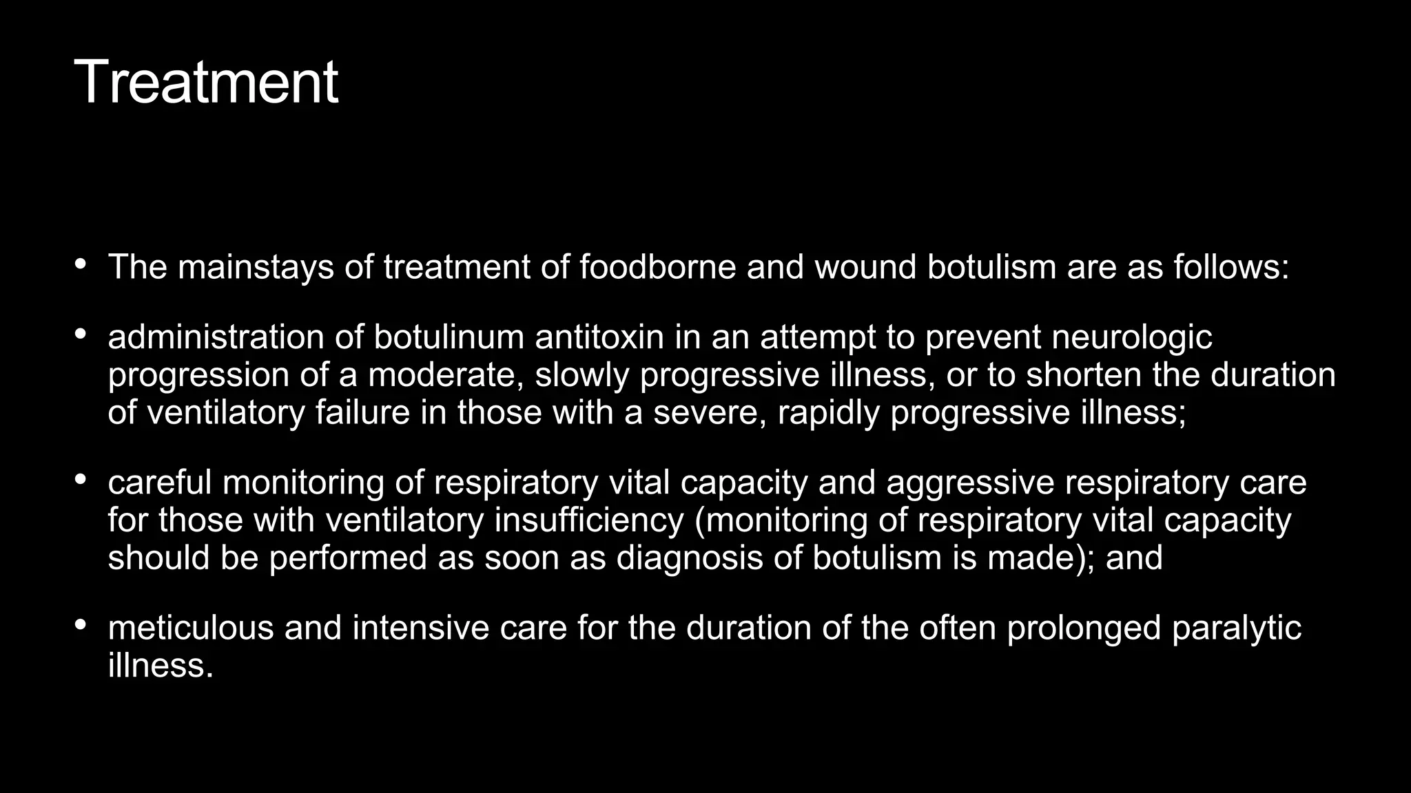 Botulism and tetanus vaccination program | PPTX