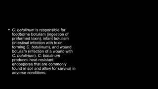 Botulism and tetanus vaccination program | PPTX