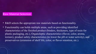 Developing Specification (ICH Q6 and Q3), Purchase specifications and ...