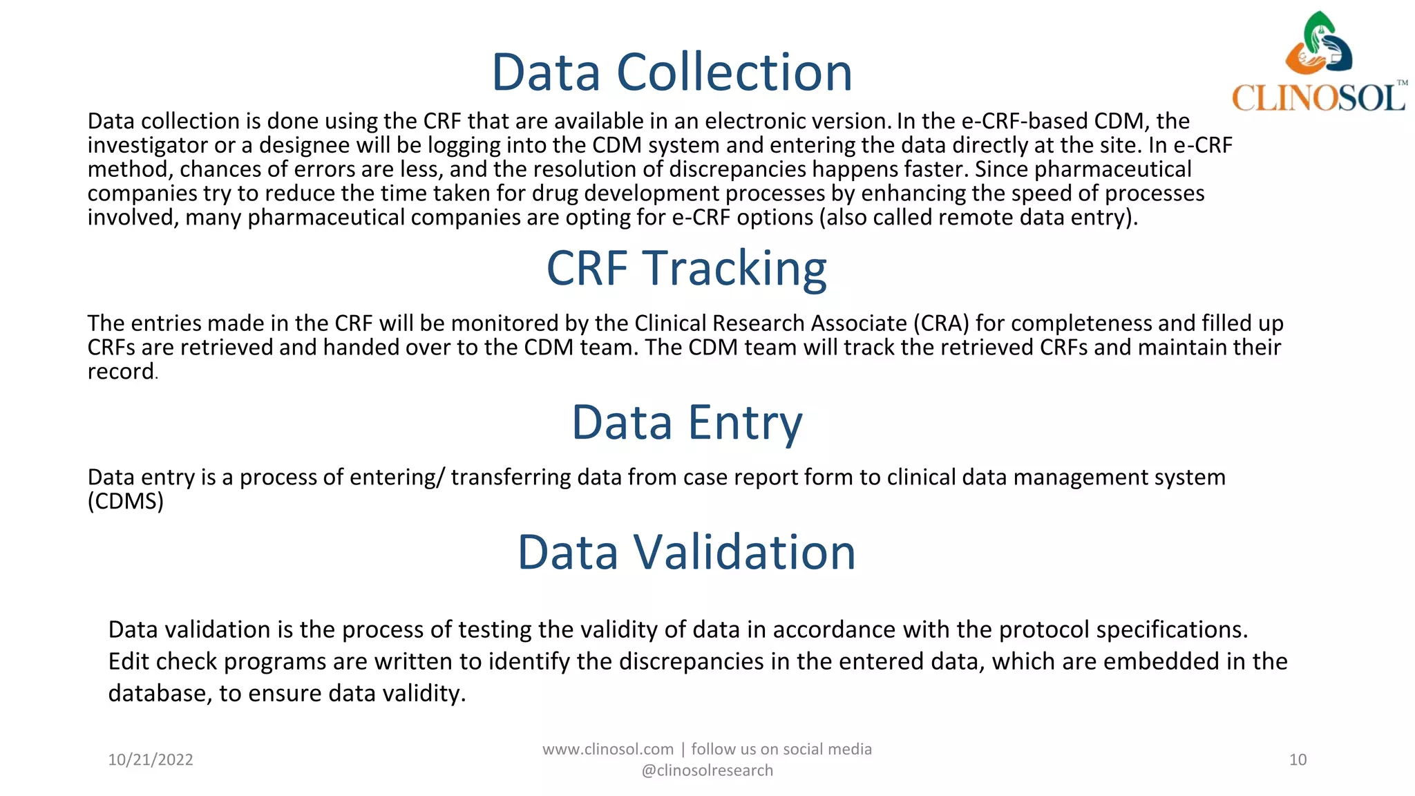 Database Designing in Clinical Data Management | PPTX