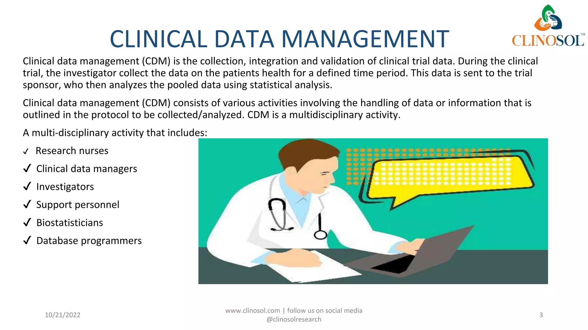 Database Designing in Clinical Data Management | PPTX