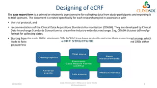 Database Designing in Clinical Data Management | PPTX
