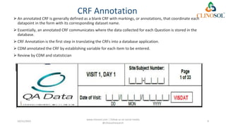 Database Designing in Clinical Data Management | PPTX