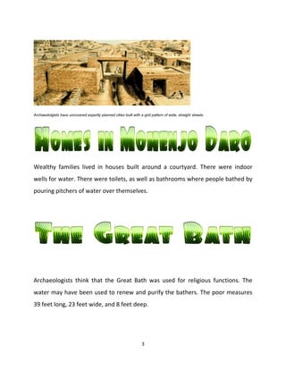 SOUTH ASIAN HISTORY { Mohenjo-Daro} | PDF