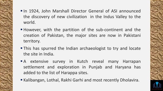 Indus Valley Civilization (Mohenjo-Daro) | PPTX