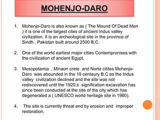 Mohenjodaro | PPTX
