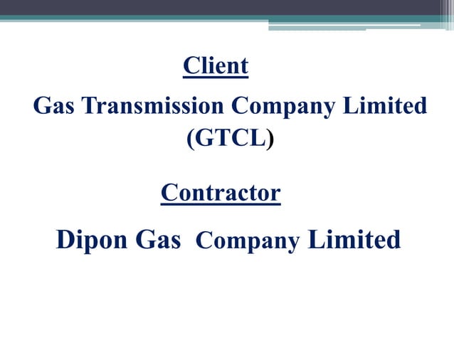 Moheshkhali - Anowara 30'' Dia Gas Pipeline Project, Section-A. | PPTX