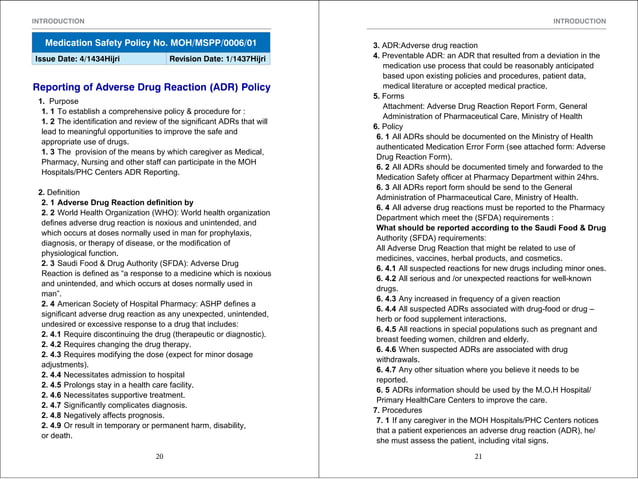 Saudi Moh formulary | PDF