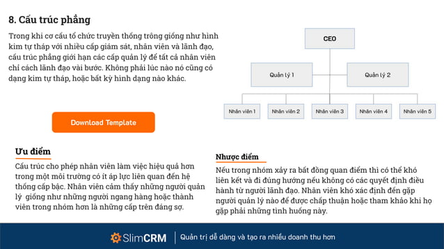 9 mô hình tổ chức và quản trị doanh nghiệp thịnh hành hiện nay | PDF