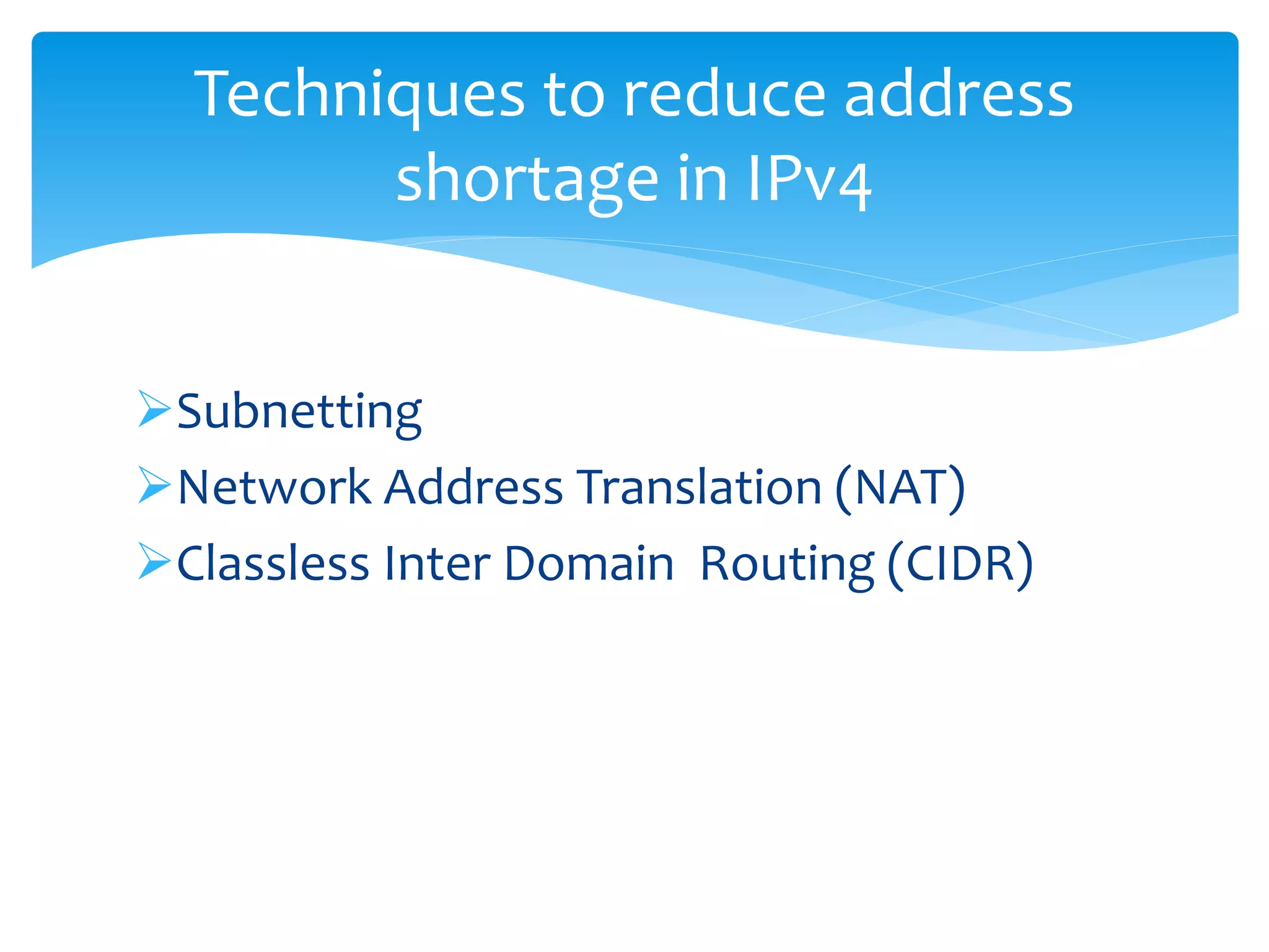IPv6 - The Next next generation protocol | PPTX