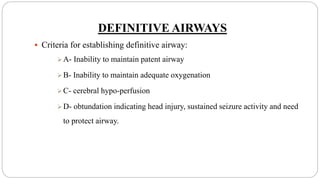 AIRWAY AND VENTILATORY MANAGEMENT OF TRAUMA PATIENTS 1 -.pptx