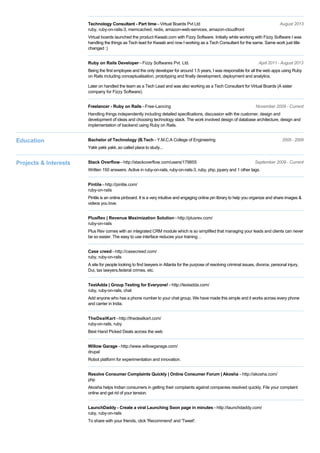 Mohit jain's resume | PDF