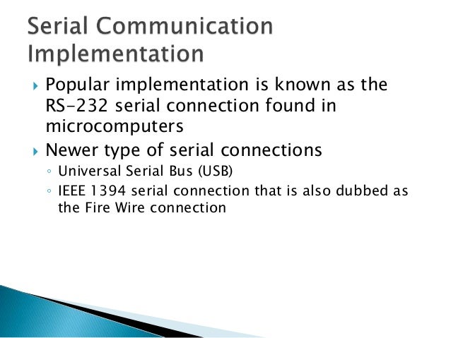 Universal Serial Communication Interface