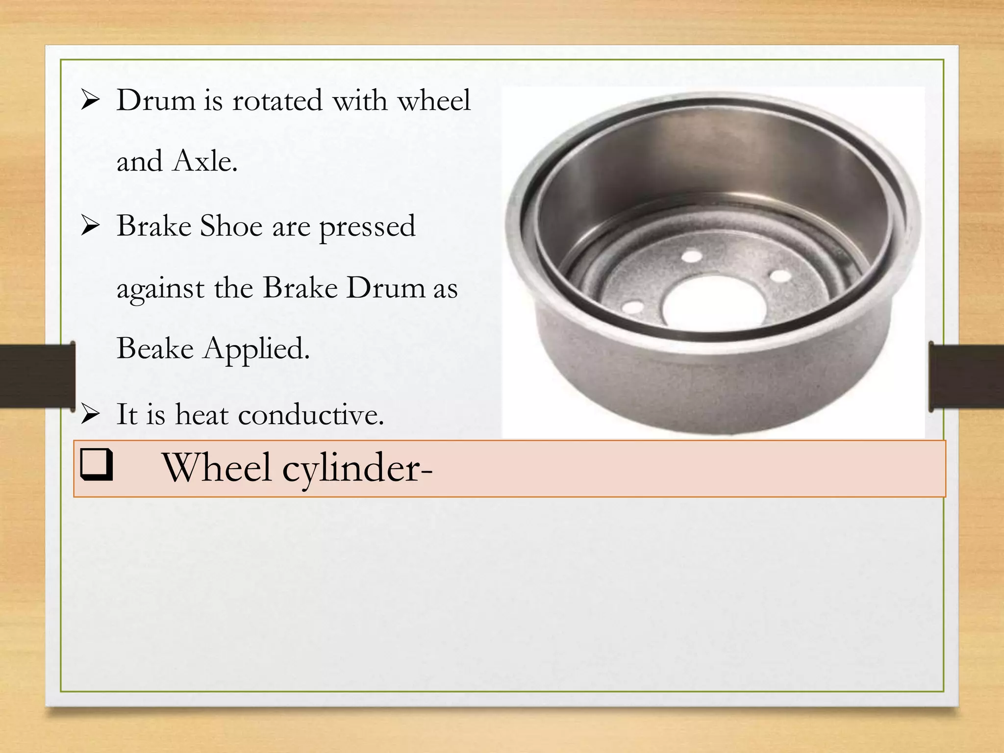 hydraulic brake ppt | DOCX