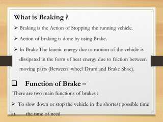 hydraulic brake ppt | DOCX