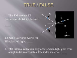 EM POWER FLOW Mohit sharma | PPTX | Physics | Science