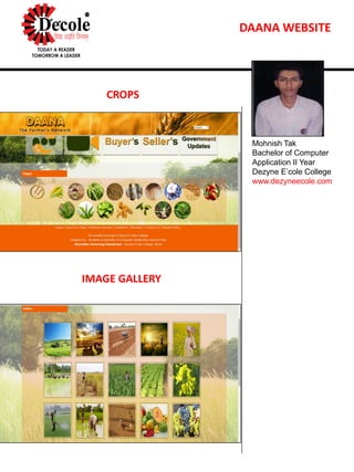 Mohnish html&css portfolio | PDF