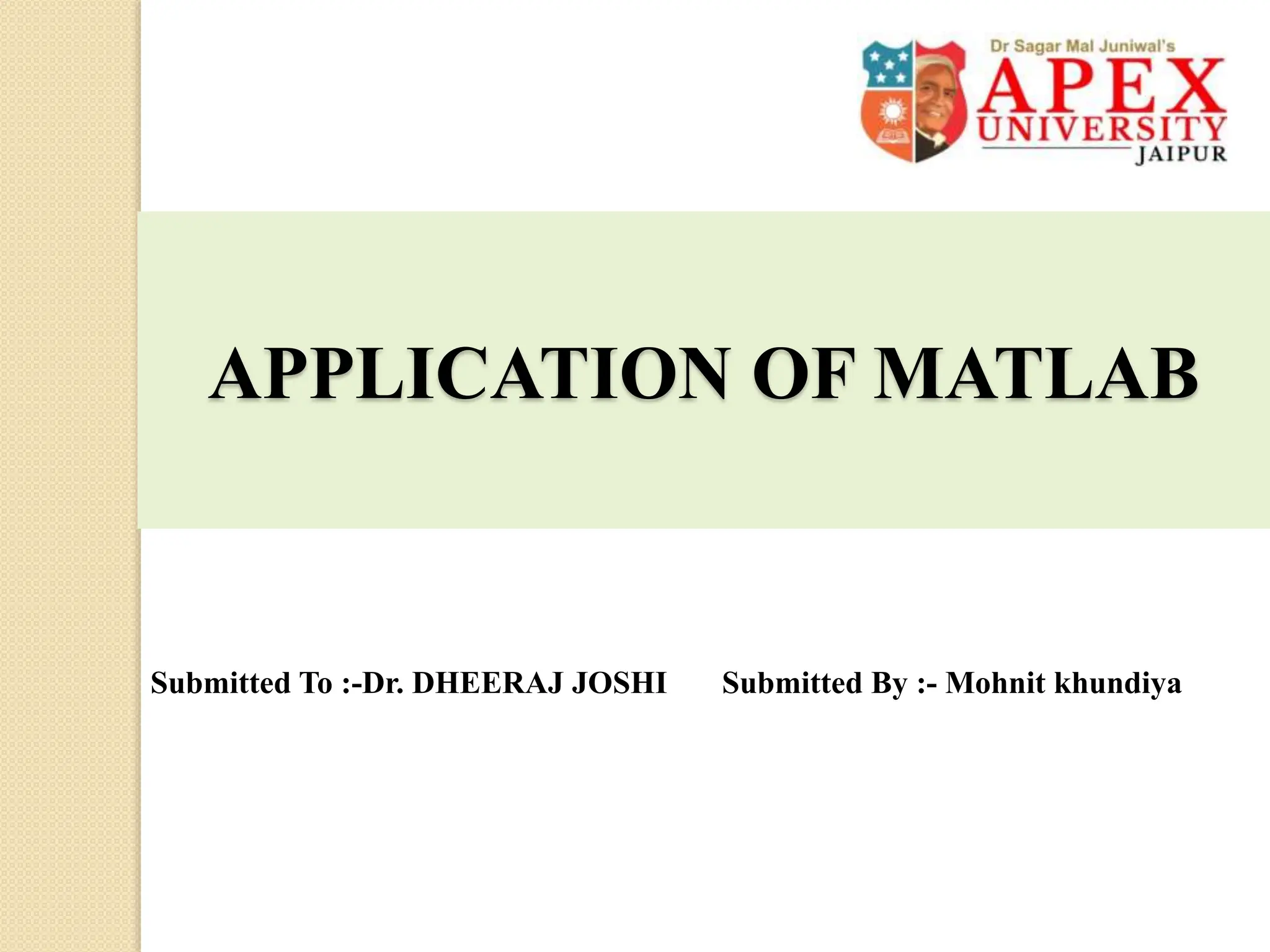 application of matlab ppt.pptx