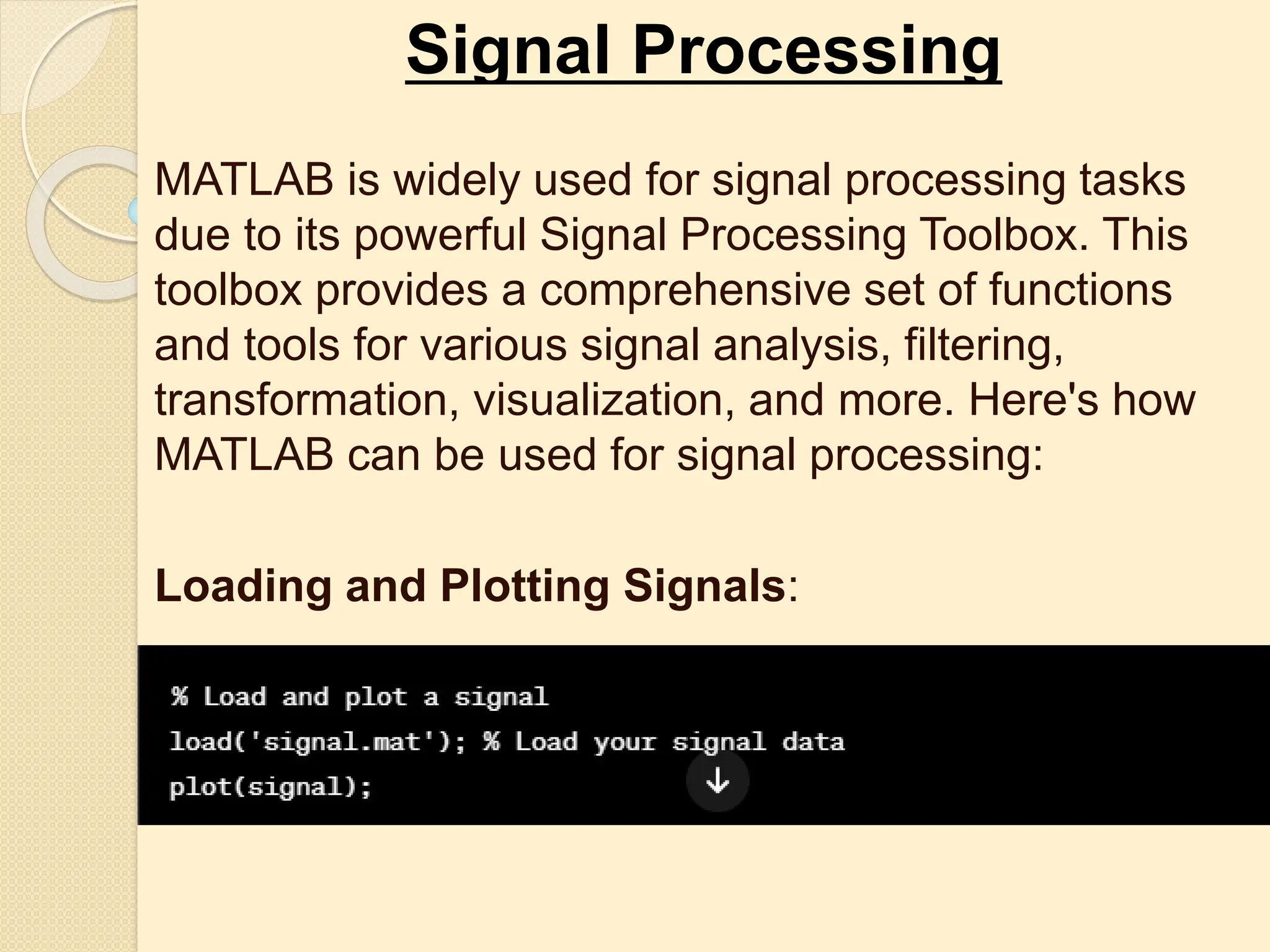 Application Of Matlab Pptpptx