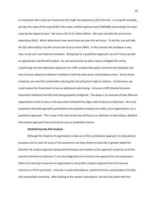 The Significance of IT Security Management & Risk Assessment | PDF