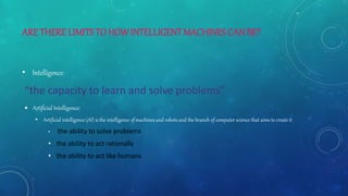 ARTIFICIAL INTELLIGENCE | PPTX