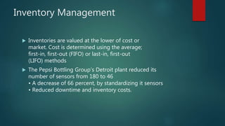 PEPSICO Supply chain | PPTX