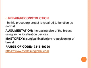 Mohs micrographic surgery CPT CODING-2017 | PPTX