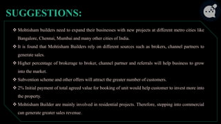 A Project Report On Mohtisham Complexes Pvt. Ltd. | PPT