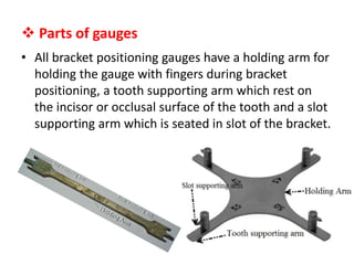 bracket gauges and placement | PPTX