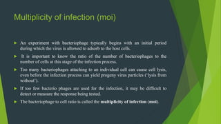 Multiplicity of infection | PPT