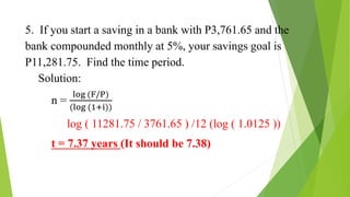 Compund Interest | PPTX
