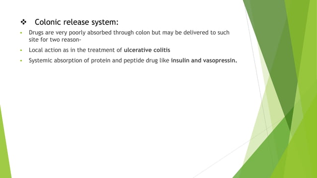 Sustained and Controlled Release Drug Delivery Systems | PPTX