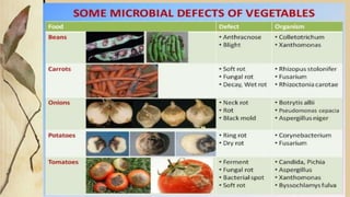 Micro organisms in fruits and veg | PPTX