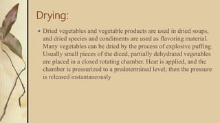 Micro organisms in fruits and veg | PPTX