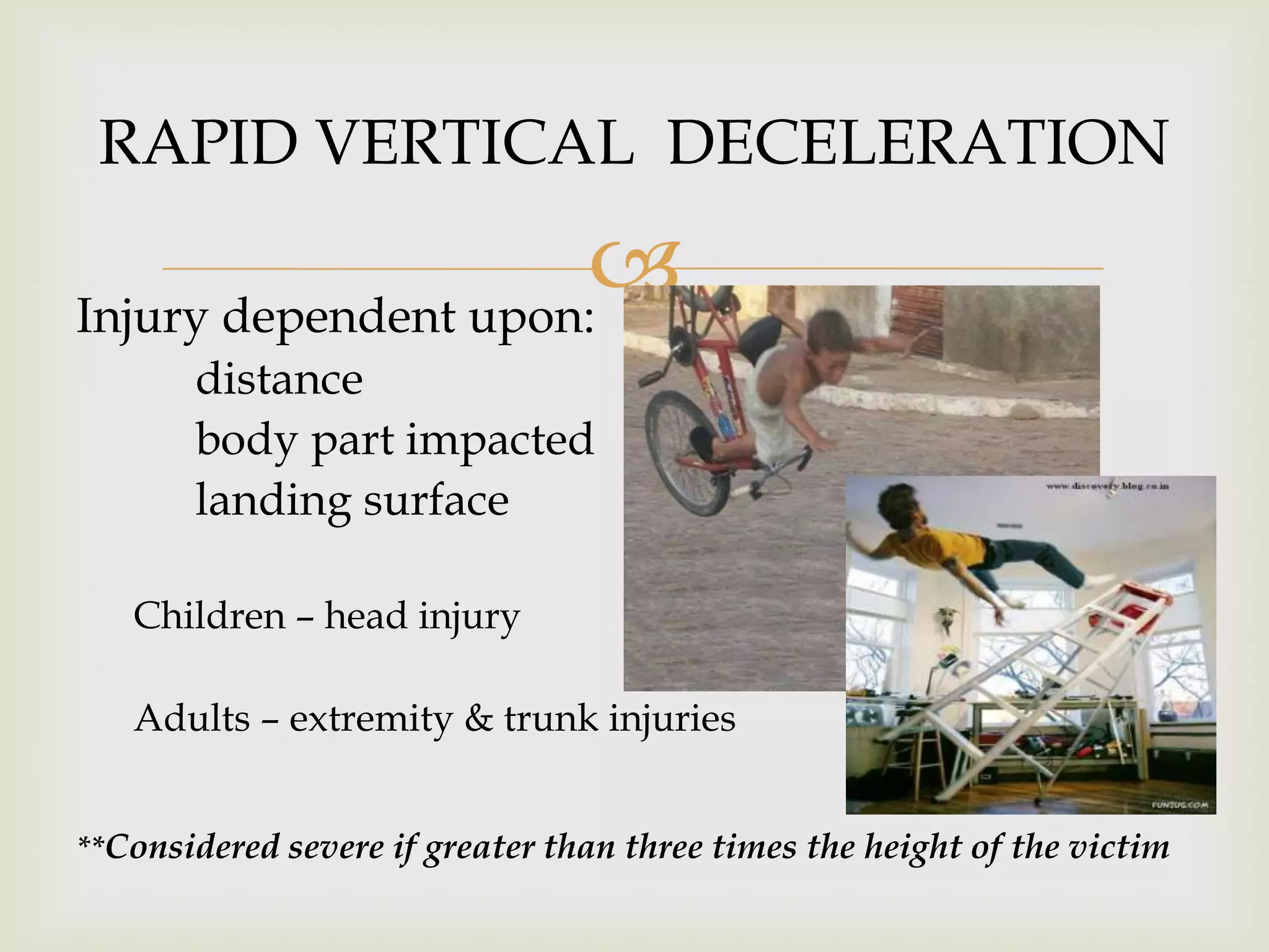 Mechanism of Injury | PPTX