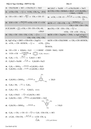 Moi quan he cua hydrocacbon | PDF