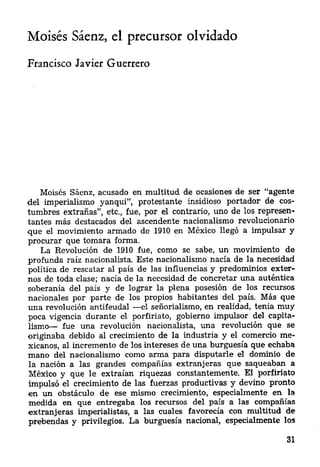 Moises saenz | PDF