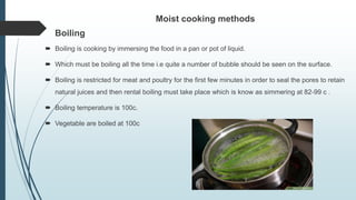 Moist cooking method | PPTX