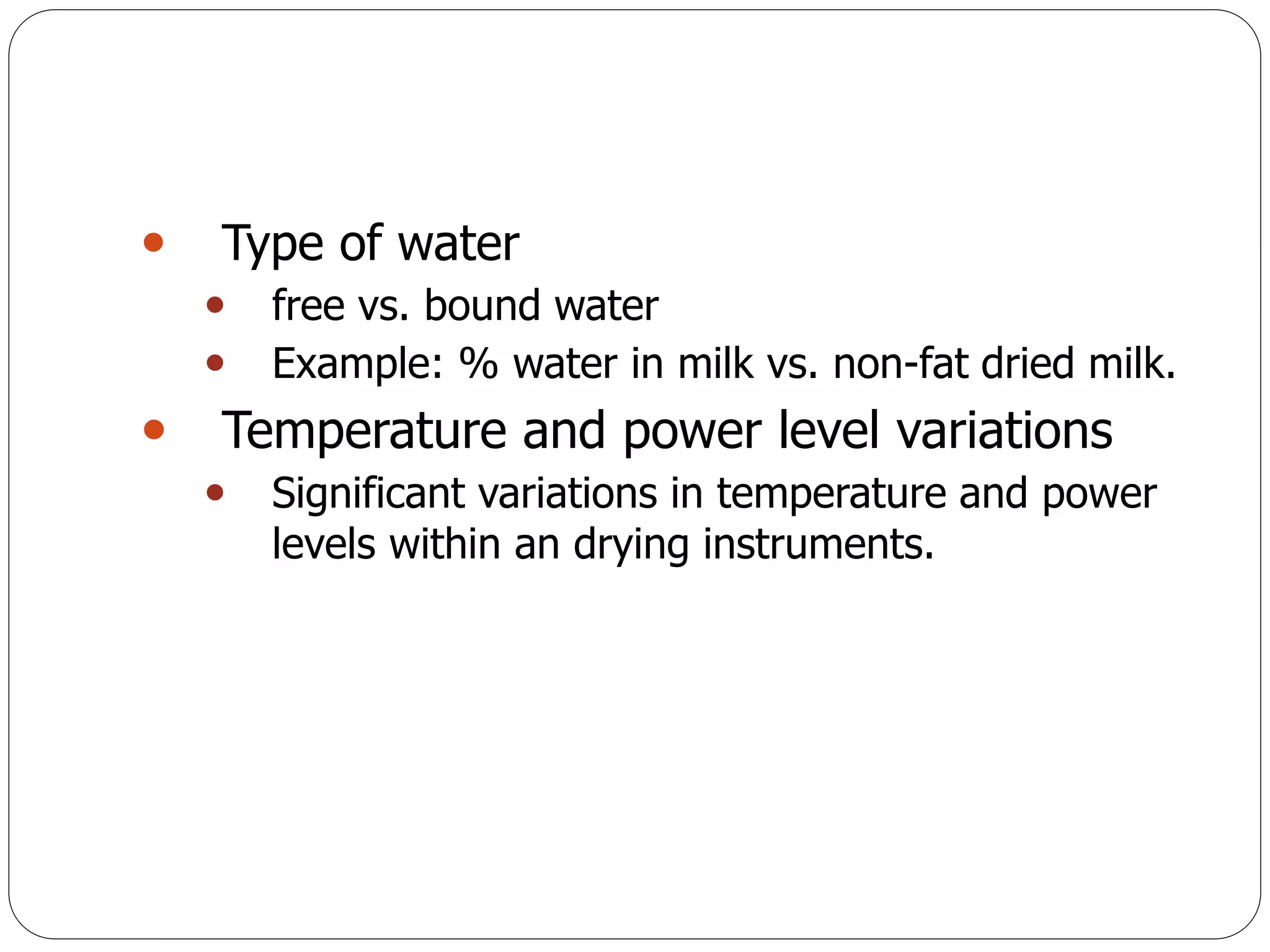 Moisture and total solid analysis of herbal products | PPTX