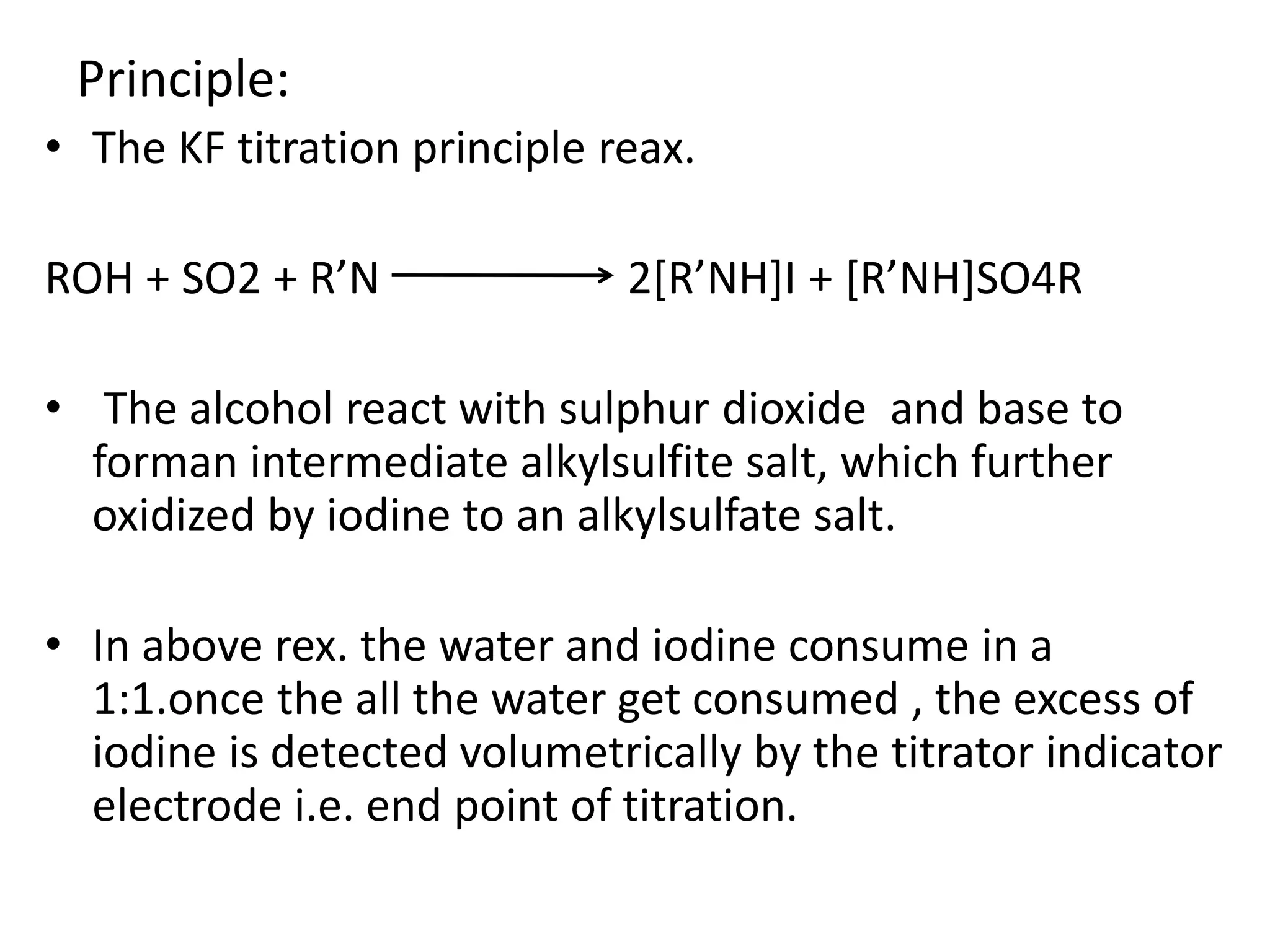 Moisture content determination by karl fischer titration | PPTX