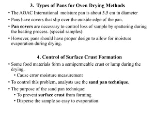 Moisture determination and Total solid | PPTX