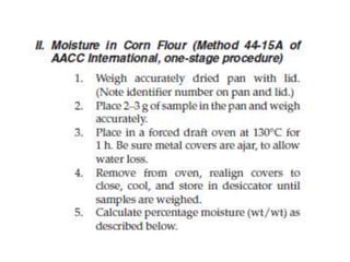 Moisture determination and Total solid | PPTX