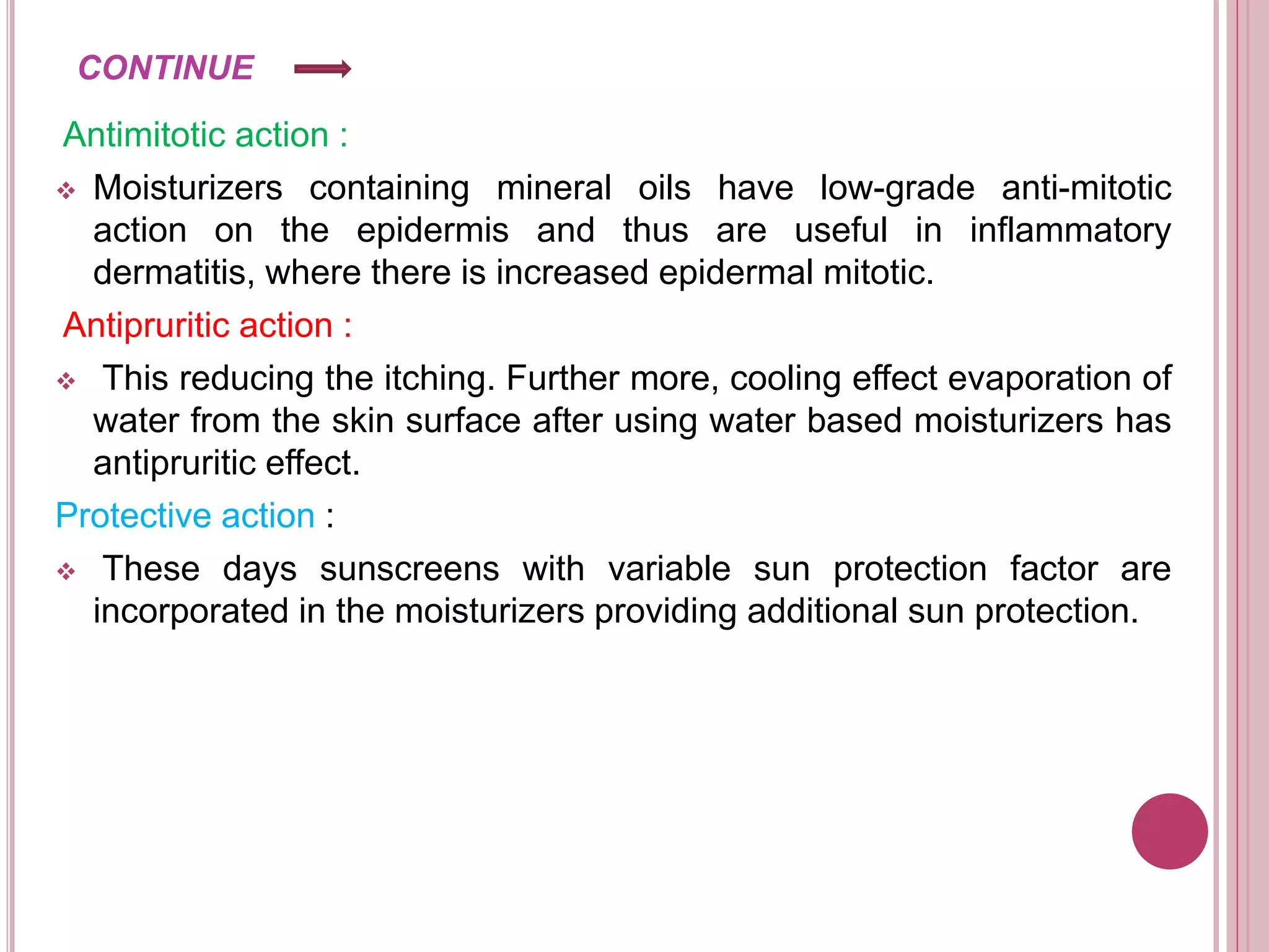 Moisturizing cream ppt | PPTX